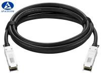 China 100G QSFP28 Passive Direct Attach Copper Cable 1m 30AWG for Ethernet Infiniband for sale