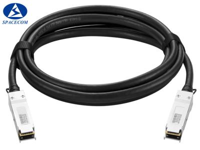 China 100G QSFP28 Passive Direct Attach Copper Cable 1m 30AWG for Ethernet Infiniband for sale