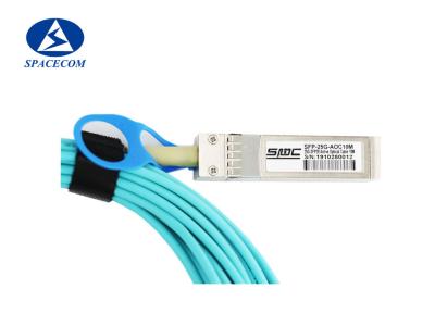 China 25G SFP28 Active Optical Cable 10m 850nm RoHS6 Compliant for Data Center for sale