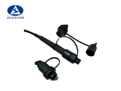 China Mini SC Waterproof Fiber Optic Connector For Huawei Outdoor Patch Cord for sale