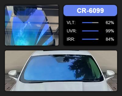 China GOODCARWAY CR-6099 Chameleon Window Film | 62% VLT, 99% UV Block & 84% IRR Car Tint for sale