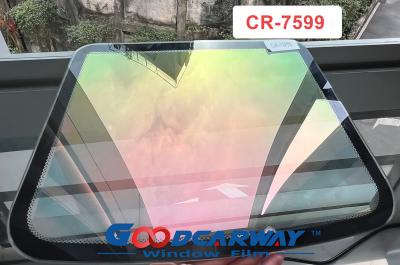 China CR-7599 Green-Pink Chameleon Window Film 75% VLT 99% UVR 99% IRR tinted car window film for sale