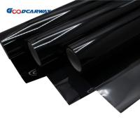 China 1 Ply 1% Dark Color Carbon Film Anti Scratch 3 Years Warranty Car Window Film for sale