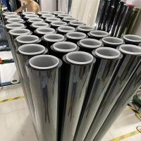 China 1.5mil Black Color OEM Carbon Film Side Rear Heat Insulation 1ply Car Window Tint for sale