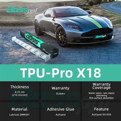 China TPU-PRO X18 XP Max 8.25Mil Luxury Car PPF Diamond Gloss Hot Sale for sale