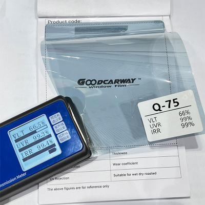 China 66% VLT Sputter Car Window Film 99% UVR 99% IRR Metallic Solar Tint vehicle window film for sale