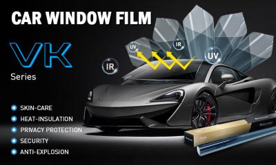 China Inorganic Irr 99% HD Nano Ceramic Window Tint PET 2mil 1.52m X 30m for sale