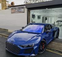China 70% VLT Blue Reflective Chameleon Car Window Film 2mil PET for sale