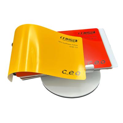 China Yellow Color Changing TPU PPF 6.5mil Self Healing Paint Protection Film for sale