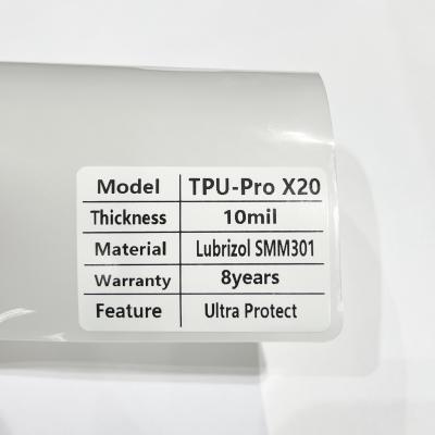 China TPU-PRO X20 10.0Mil Ultra Premium Car PPF Heavy Duty Protection Hot Sale for sale