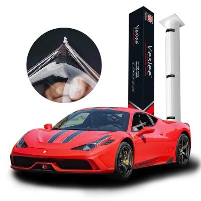 China Veslee 1.52*15M Clear Car Paint Protection Film with Ashland Glue and 13kg/roll Weight for Business/Luxury Vehicles for sale