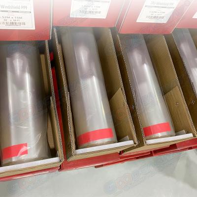 China 7mil TPU Windshield PPF Film Anti-Stone Chip High-Impact Clear Front Glass Film for sale