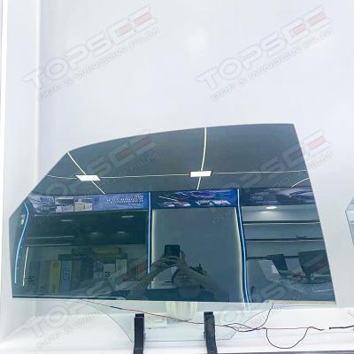 China TPU Material PDLC Smart Film for Transparent Grey Black Privacy Glass for sale