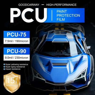 China PCU PPF 9mil High Gloss Paint Protection Film Anti-Scratch Anti-Yellowing for sale