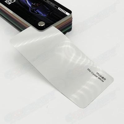 China White TPU Color PPF 60”×50ft Satin 7.5mil Anti-Scratch Self-Healing Body Shield for sale