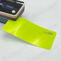 China Acid Green TPU Color PPF High Visibility Paint Protection Film for Cars for sale