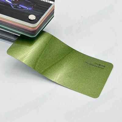 China CEO PPF Mamba Green TPU Color PPF 1.52*15M Bold Gloss Self Healing Film for sale