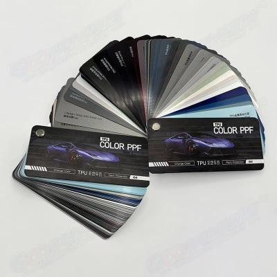 China TPU Color PPF 60”×50ft Grey 7.5mil Anti-Scratch Weather-Resistant Self-Healing Film for sale