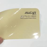 China khaki TPU Color PPF 60”×50ft Candy Red Wrap Film 7mil Anti-Scratch High-Gloss Shield for sale