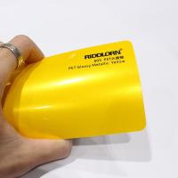 China TPU PPF Yellow Car Paint protection Film Self-healing Glossy Color TPU Wrap Film for sale