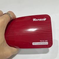 China PET Crystal Crimson TPU Color PPF 7mil Gloss Self-Healing Anti-Scratch Red Film for sale