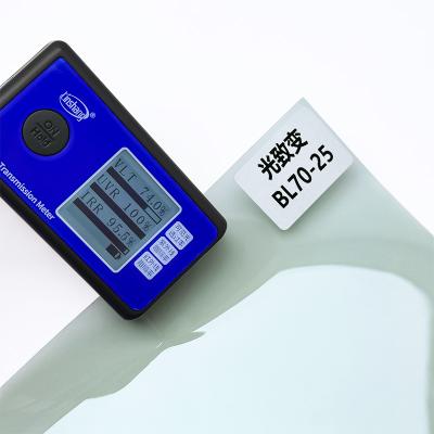 China Photochromic Privacy Window Film 2mil Self-Tinting VLT 70%-25% 100%UVR Car Tint OEM for sale