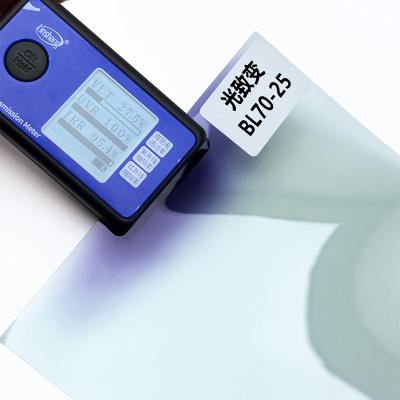 China Photochromic Automotive Window Film 2mil VLT 70%-25% Solar Reactive TPU Wholesale OEM for sale