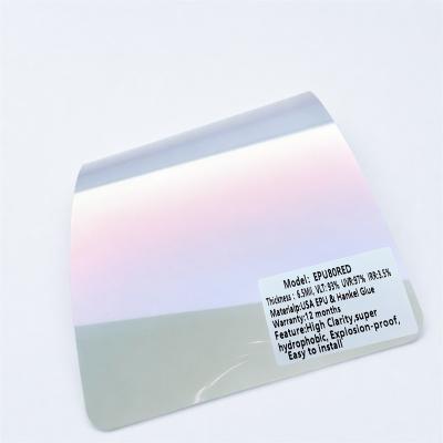 China EPU80RED Burst-Proof Car windshiled  PPF, Impact-Resistant Red Car Protection Film for sale