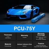 China PCU Series Paint Protection Film 7.5/8.5/10mil Self-Healing Hydrolysis Resistant Car Clear PPF Factory OEM for sale