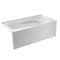 China PMMA Acrylic Skirt Bathtub White Without Drainer CUPC MG-DT1582 for sale
