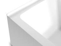 China High Gloss Acrylic Skirt Bathtub JNDAPR-DT2582 Alkali Free Pure Sanitary Grade for sale
