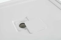 China Alkali Free Acrylic Shower Base White CUPC JND-APR- F3636 914×914×175mm for sale