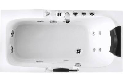 China Massage Bathtub Acrylic Whirlpool Massage M1575-L (L/R optional) for sale