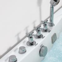 China Acrylic Whirlpool Massage Bathtub M1783 High Gloss Pure Sanitary Grade for sale
