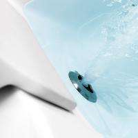 China Acrylic Whirlpool Massage Bathtub M1783 High Gloss Pure Sanitary Grade for sale