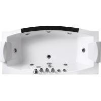 China Acrylic Whirlpool Massage Bathtub M1783 High Gloss Pure Sanitary Grade for sale