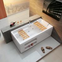 China Whirlpool Acrylic Massage Bathtub M1785-L 3C Certificate 1725×805×620mm for sale