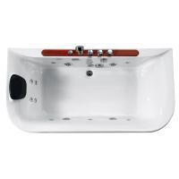 China Alkali Free Whirlpool Massage Bathtub Sanitary White Acrylic Tub M1786 for sale