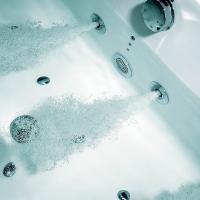 China Sanitary Grade Acrylic Massage Bathtub M1787 Alkali Free 3C Certificate for sale