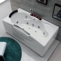 China Massage Acrylic Whirlpool Bathtub M1789-R High Gloss Fade Resistant for sale