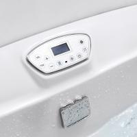 China White Whirlpool Acrylic Massage Bathtub M1792-D-L Fade Resistant for sale