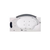 China 3C White Acrylic Whirlpool Bathtub M1810 Pure Sanitary Grade 1800×1000×680mm for sale