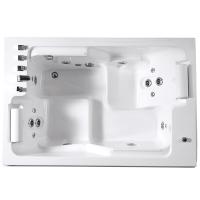 China High Gloss Acrylic Whirlpool Bathtub Massage M1812 3C Certificate for sale