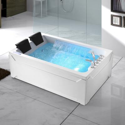 China Whirlpool Acrylic Massage Bathtub M1813-D Pure Sanitary Grade ISO9001 for sale