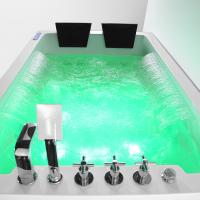 China Whirlpool Acrylic Massage Bathtub M1813-D Pure Sanitary Grade ISO9001 for sale