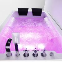 China Whirlpool Acrylic Massage Bathtub M1813-D Pure Sanitary Grade ISO9001 for sale