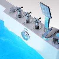 China Whirlpool Acrylic Massage Bathtub M1813-D Pure Sanitary Grade ISO9001 for sale