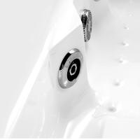 China Whirlpool Acrylic Massage Bathtub M1813-D Pure Sanitary Grade ISO9001 for sale