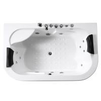 China M1815 Acrylic Whirlpool Massage Bathtub Pure Sanitary Grade 1800×1100×600mm for sale