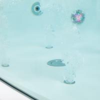 China White Whirlpool Acrylic Massage Bathtub M1822 Pure Sanitary Grade for sale